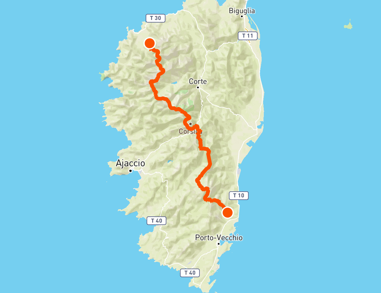 The legendary GR20 in Corsica - Hika